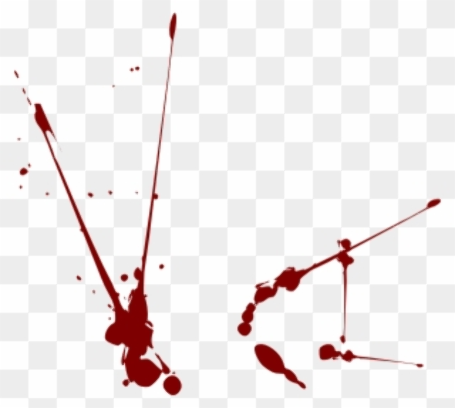 Blood splatter transparent black banner, Picture #207948 blood splatter ...