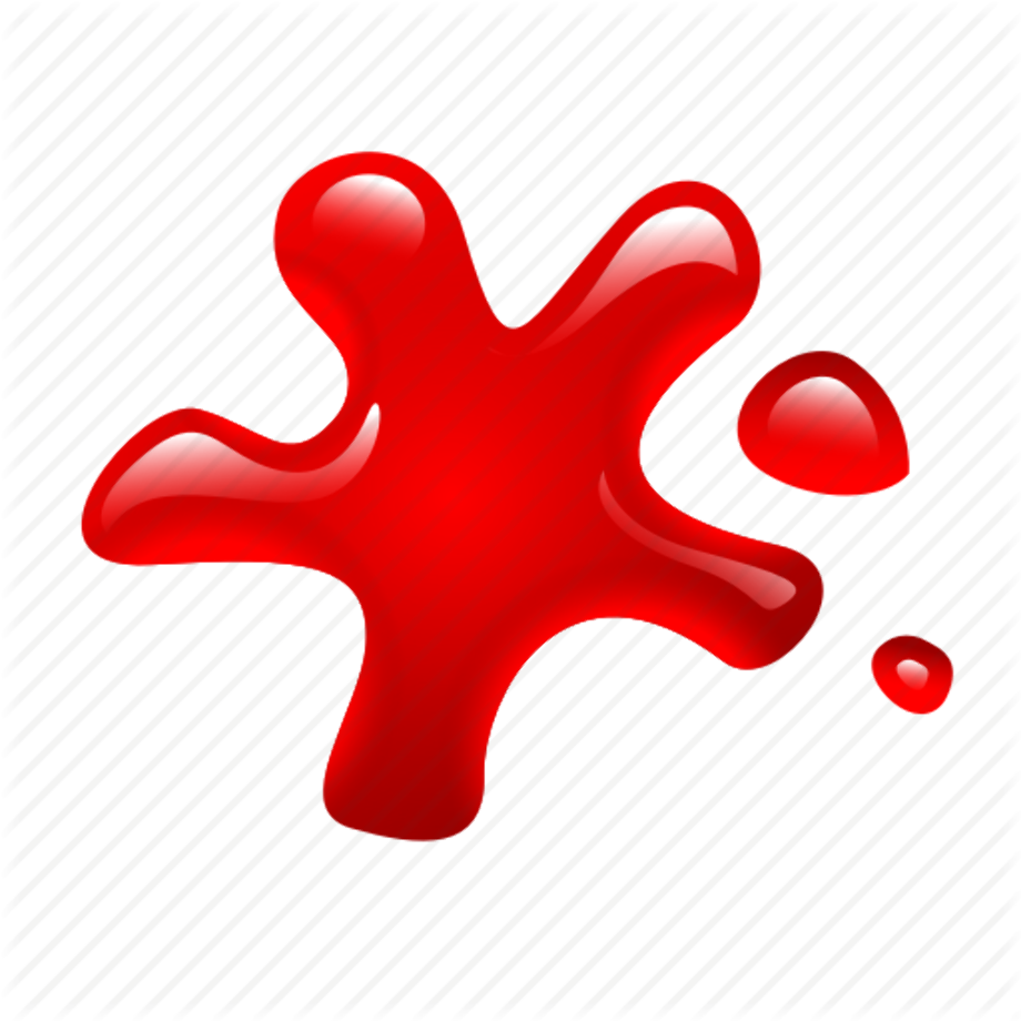 Rotate & Resize Tool: blood splatter transparent symbol