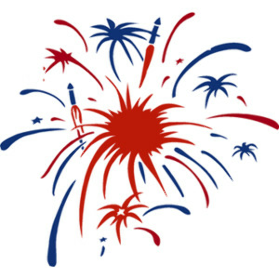 Download High Quality Fireworks Clipart Red Transparent PNG Images