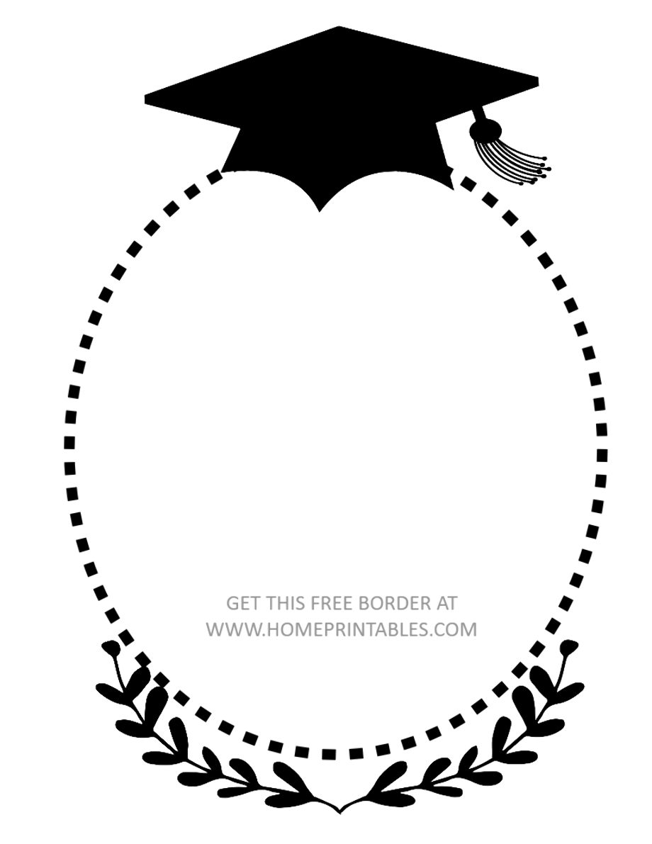 Graduation Photo Frame Template