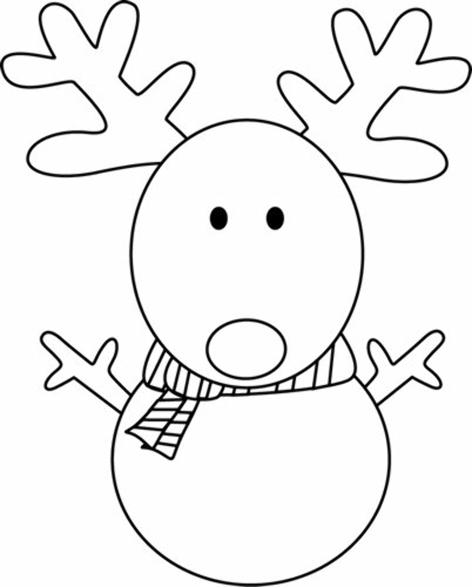 Download High Quality Reindeer Clipart Outline Transparent PNG Images 