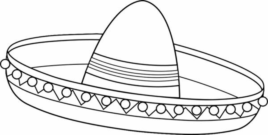 Printable Sombrero Template Printable Templates Free