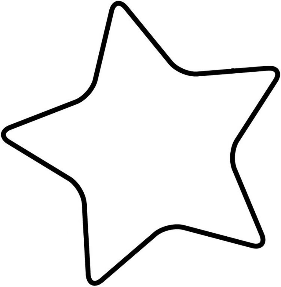 Download High Quality Star Clipart Black And White Printable 
